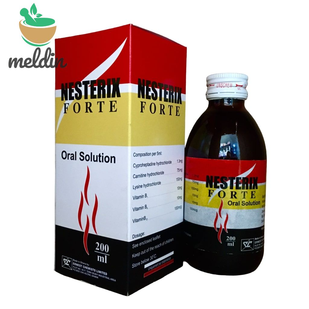 Nesterix Forte Syrup 200Ml | Meldinpharma